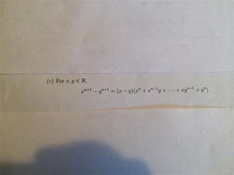 Solved Use Mathematical Induction To Prove Each Of The