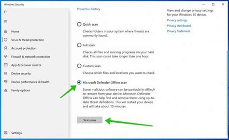 How To Start Windows Defender Antivirus Offline Scan Guide