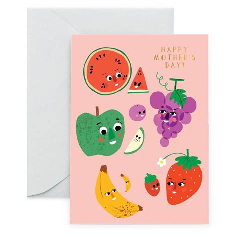 Fresh Fruit Mothers Day Card Maple Layne Market