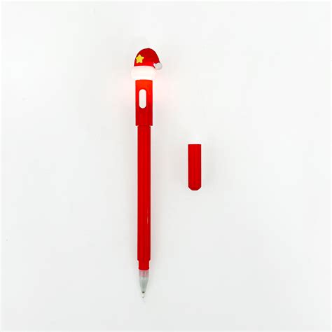 Santa Hat Pen With Led Angroos