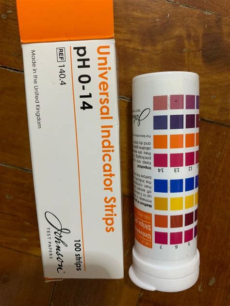 Ph Universal Indicator Strip Tester Acidity Alkaline Johnsons Health And Nutrition Medical Ph Universal Indicator Strip Tester Acidity Alkaline Johnsons Health And Nutrition Medical