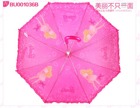 Купить зонтик детский Детский зонтик для девочек Барби мультфильм детей ...