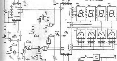 Digital Timer Schematic Timer Light Connection Street Settin