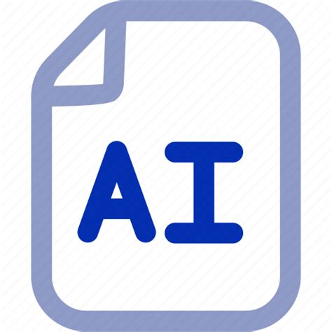 Ai File Ai File Format Document Vector Icon Download On Iconfinder
