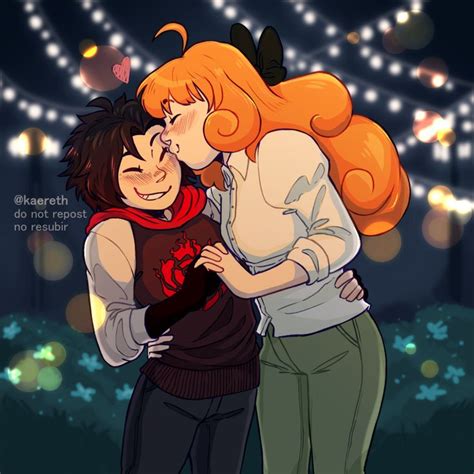 Kaereth Ruby And Penny On A Date Being Cute Weeping Stars Rwby