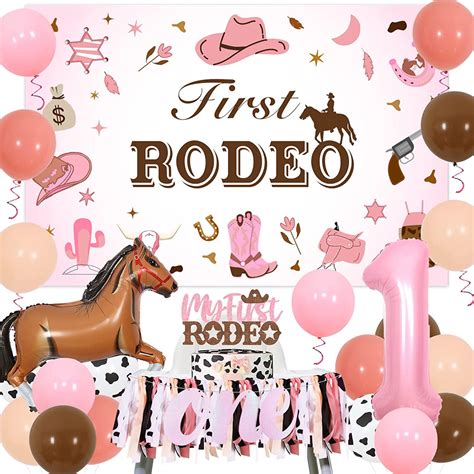 Pink Western Party Decorations