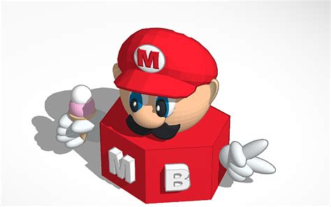 3d design mario bros tinkercad