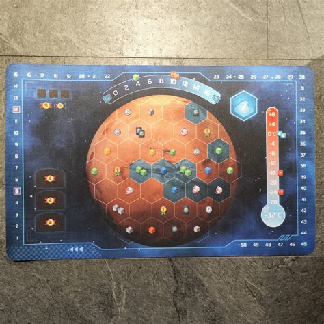 Terraforming Mars Dice Game Neoprene Board Extended Fryxgames