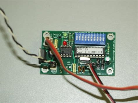 Dmx To Servo Board From Laser Show Parts