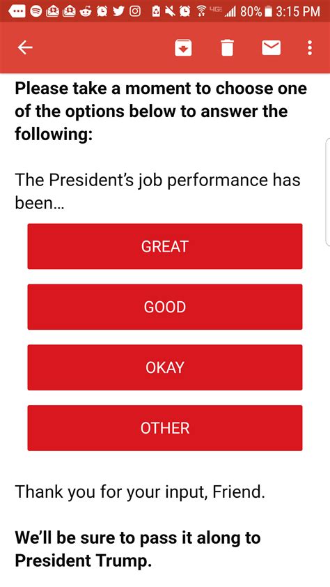 quality polling method by the white house r marchagainsttrump