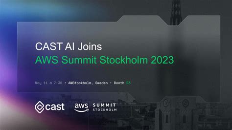 Cast Ai Joins Aws Summit Stockholm 2023 Cast Ai