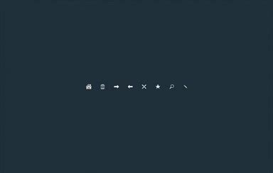 8 Minimalistic Web UI Icons Set PSD Free Vector FreeImages