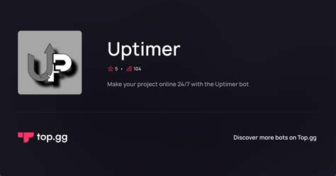 Add Uptimer Discord Bot The 1 Discord Bot And Discord App List
