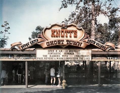 Knotts Berry Farm Entrance 1973 Knotts Berry Farm Knotts Berry