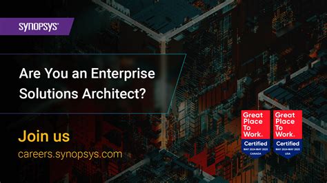 Architect System Level Solutions And Platforms At Synopsys