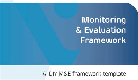 Monitoring And Evaluation Framework Template Business Management Consultants Grosvenor