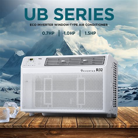 TCL Eco Inverter Window Type Air Conditioner CWI UB Aircon Eco