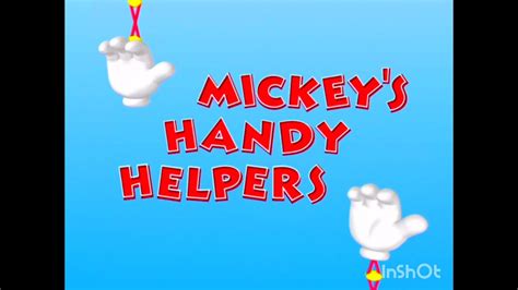 Mickeys Handy Helpers Youtube