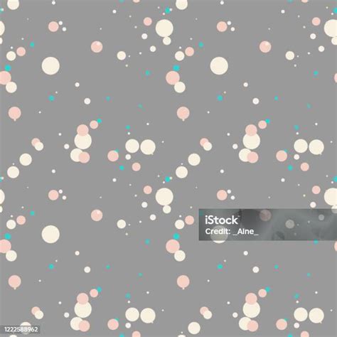 어두운 회색 배경에 지저분한 원입니다 둥근 매끄러운 패턴 오버레이 원 점선 텍스처 혼란 그런 지 점 기하학적 래핑 페이퍼 벡터 그림입니다 0명에 대한 스톡 벡터 아트 및