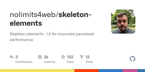 GitHub Nolimits Web Skeleton Elements Skeleton Elements UI For Improved Perceived Performance