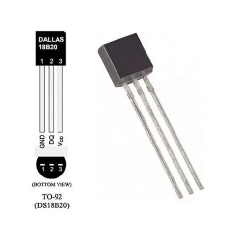 Sensor De Temperatura DS18B20 TO 92