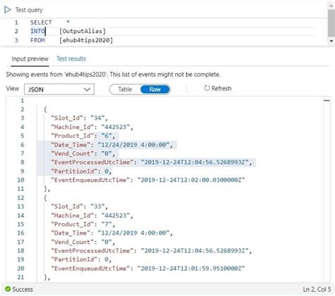 azure event hub service telemetry example with powershell