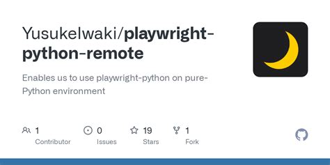 GitHub YusukeIwaki Playwright Python Remote Enables Us To Use Playwright Python On Pure