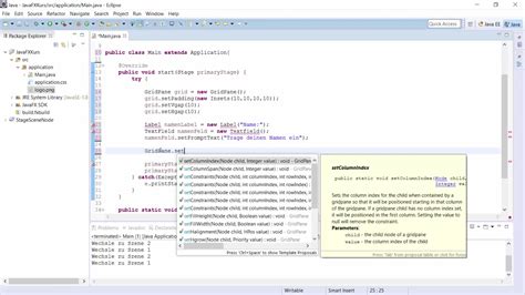 Textfield Dan Gridpane Dalam Javafx Dirancang Dengan Efisien