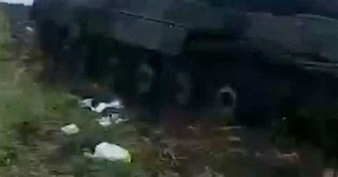 러 우크라군 서방전차·장갑차 노획 주장 영상 공개