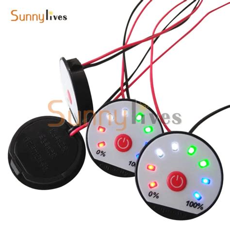 8 Segment Battery Capacity Level Indicator Meter Led Battery Indicator 8 65v 1299 Picclick Au