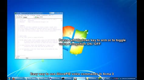 How To Use Glovepie Voice Commands In Arma 3 Youtube