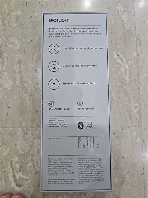 Logitech Spotlight Wireless Presentation Remote Computers And Tech Office And Business Technology