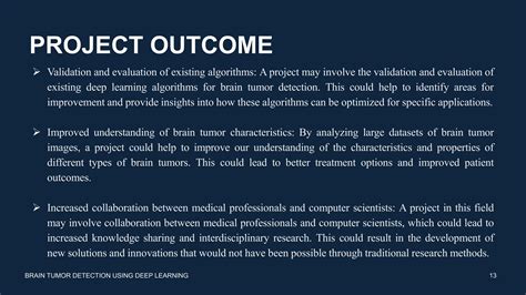 Brain Tumor Detection Using Deep Learning Ppt New Madepptx