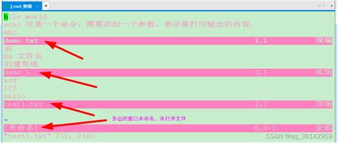 linux centos7 vim多文件与多窗口操作 vim 打开多个窗口 csdn博客