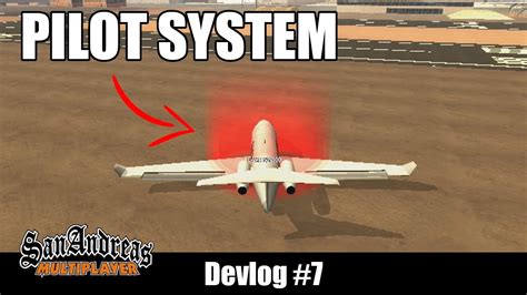 Making A Roleplay Gamemode SA MP Devlog 7 Pilot System YouTube