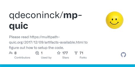 Github Qdeconinckmp Quic Please Read Multipath