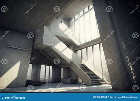 Modern Visionary Interior Design Concept With Futuristic Architecture