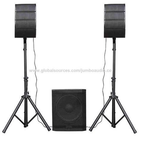 Buy Wholesale China Array Line System W Inch Subwoofer Karaoke Sets Powered Channel Dj
