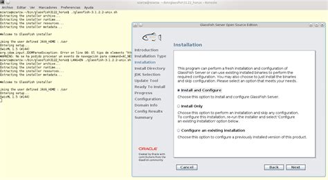 Balteus Error Del Instalador Unix De Glassfish 3122