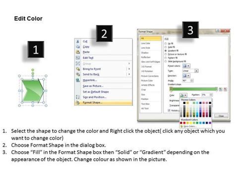 Business PowerPoint Template Arrow Process 9 Stages Strategy Business Graphic