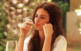 Penelope Cruz Smoking 