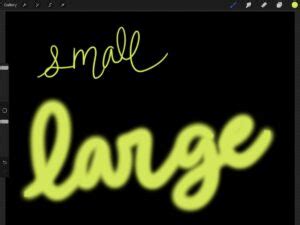 How To Make A Glowing Neon Procreate Brush Ebb And Flow Creative Co