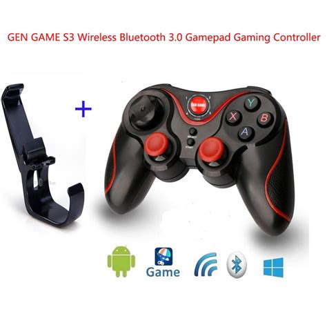 gen game s3 wireless bluetooth 3 0 gamepad gaming controller for pc