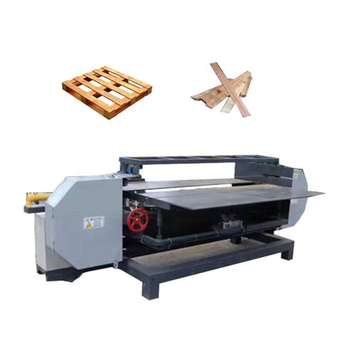Wood Pallet Dismantling Band Saw Machine Horizontal Pallet Disassembly Machine Wood Pallet