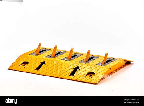 Innovative Traffic Safety Device For Street Management Featuring High Visibility Orange Color