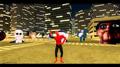 Spider Man You Can Run When Maxmin Spiderman Play Game Garrys Gmod