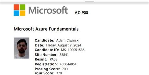 Adam Ciwinski On Linkedin Microsoftazure Azurefundamentals Cloudcomputing Certification