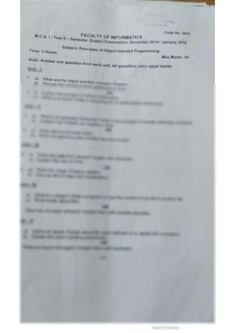 Solution Java Previous Question Papers Studypool