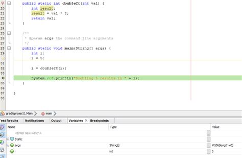 CS Intro To Computer Science Debugging In The NetBeans Software Environment CS
