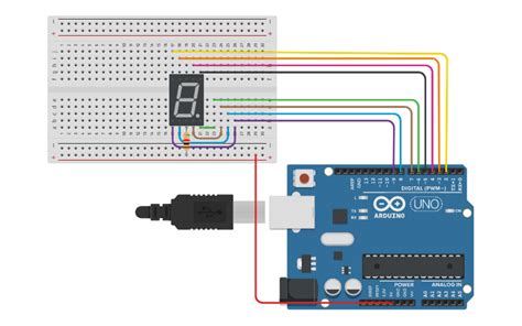 Circuit Design Copy Of Display 7 Segmentos Manual Tinkercad